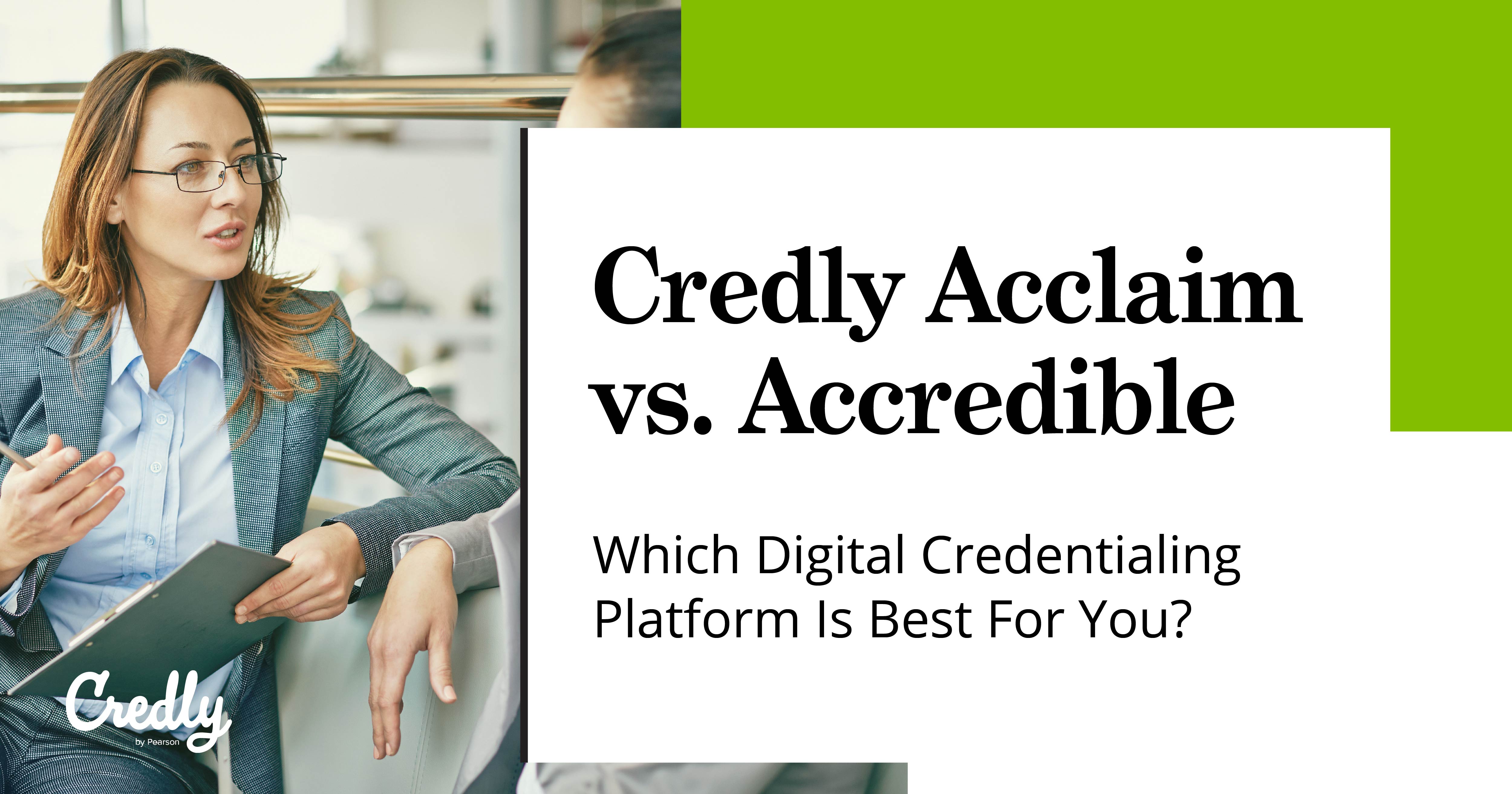 Credly vs. Accredible